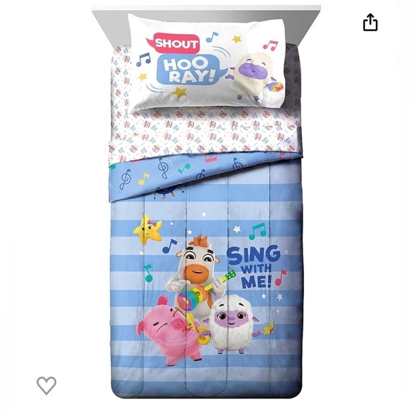 Bedding | Jay Franco Moonbug Little Baby Bum Sing With Me 4 Piece ...